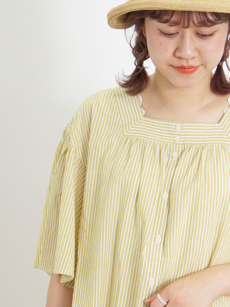 バックリボンフレアスリーブブラウス（トップス/シャツ・ブラウス）【セール】｜Samansa Mos2（サマンサ モスモス）のアウトレット ...