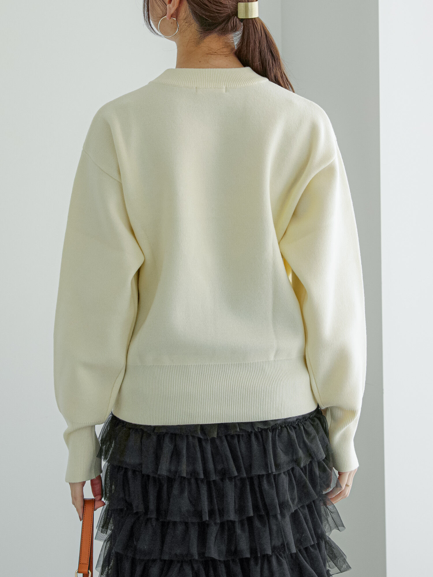 ミラノリブクルーネックニット（トップス/ニット・セーター）【セール】｜Te chichi（テチチ）のアウトレット（OUTLET） 公式通販