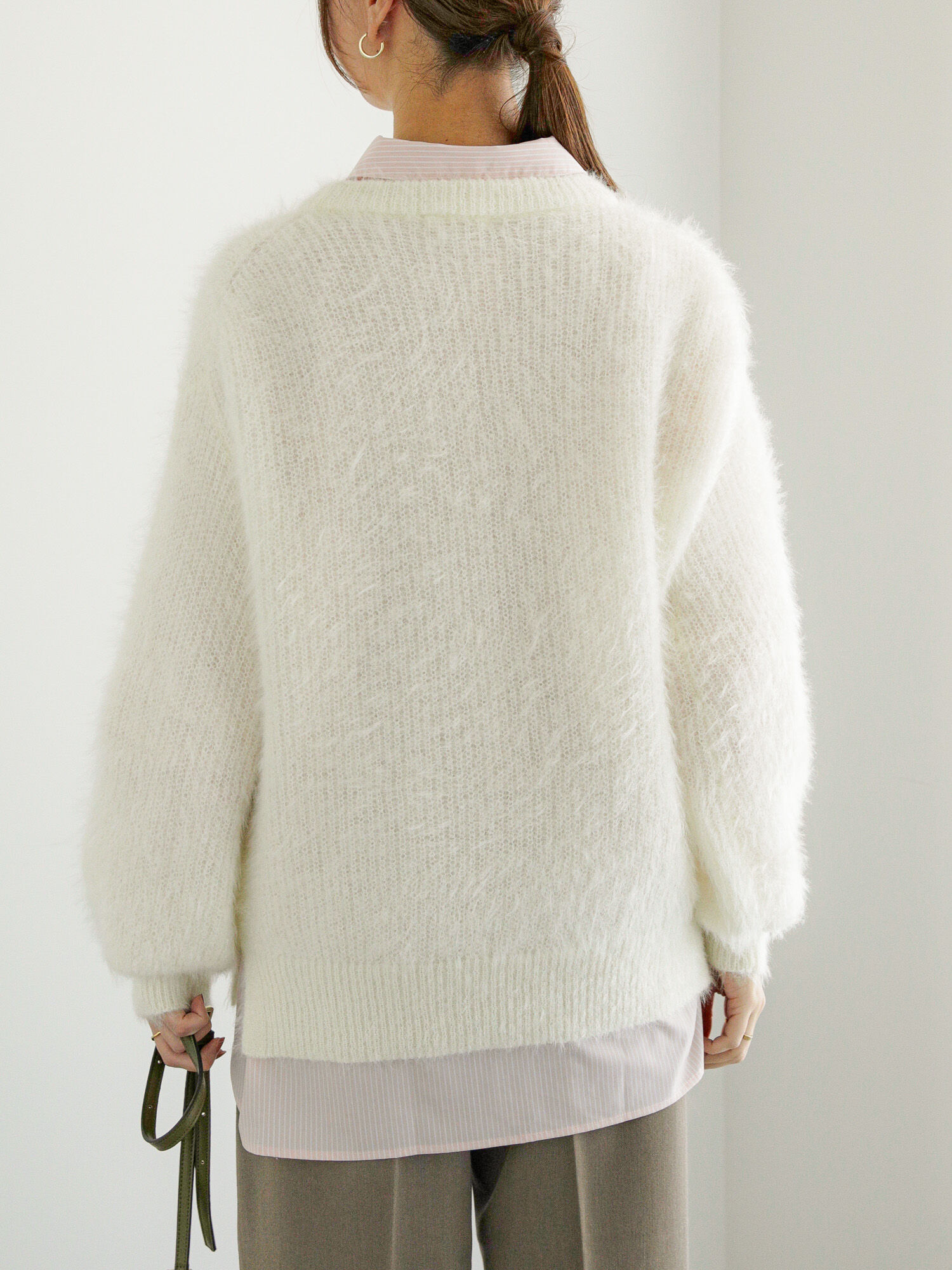 エアリーシャギー畦ニットプルオーバー（トップス/ニット・セーター）【セール】｜Te chichi（テチチ）のアウトレット（OUTLET） 公式通販