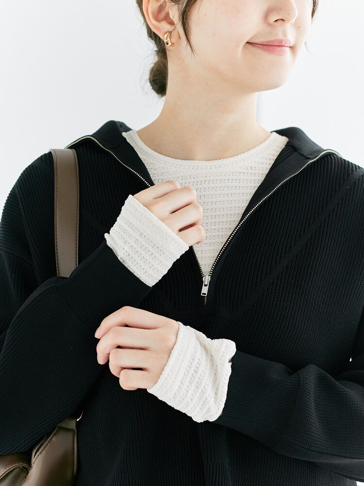 ワッフルクルーネックトップス（トップス/カットソー）【セール】｜Te chichi TERRASSE（テチチ テラス）のアウトレット ...