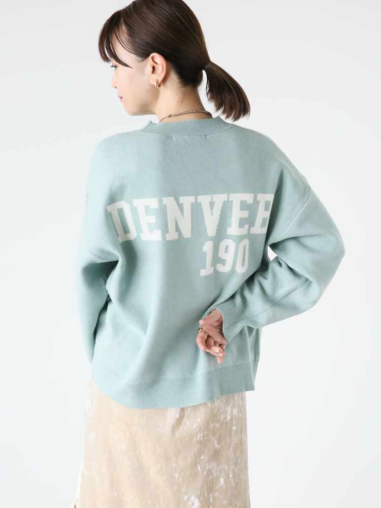 バックロゴジャカードニット（トップス/ニット・セーター）【セール】｜Lugnoncure（ルノンキュール）のアウトレット（OUTLET） 公式通販