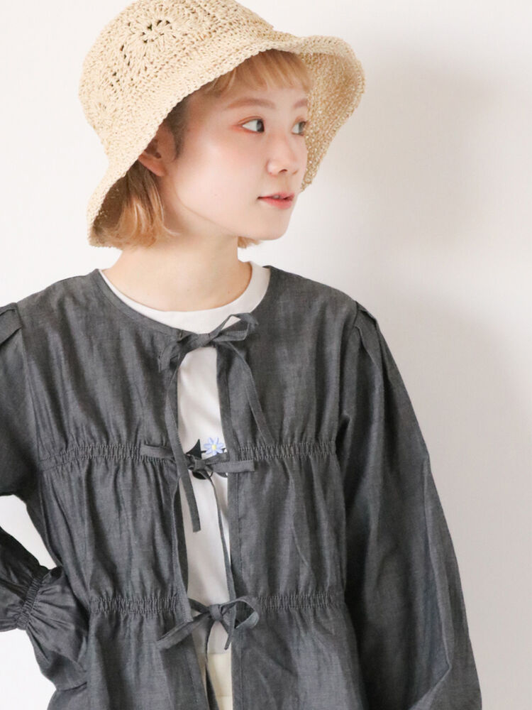 ペーパーチューリップハット（アクセサリー/ハット・帽子）【セール】｜ehka sopo（エヘカソポ）のアウトレット（OUTLET） 公式通販